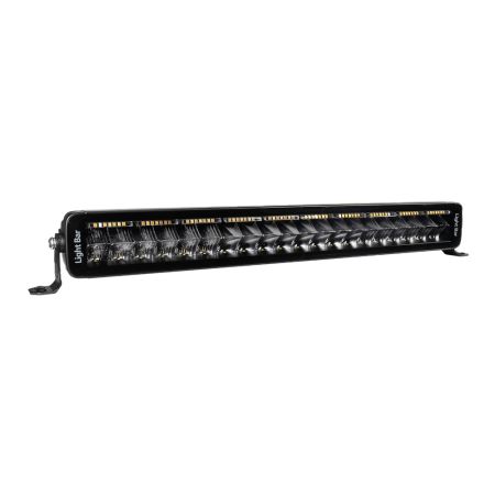 200W Driving Work lamp Bar with Position and Amber Warning - 12/24V