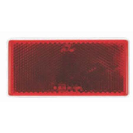 104mm Red Self-Adhesive Reflector