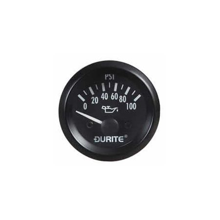 24V Oil Pressure Gauge with Sender - 52mm