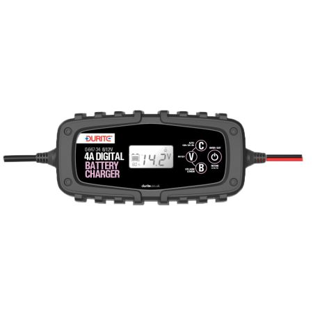 4A 9 Step Automatic Digital Battery Charger Maintainer - 6/12V