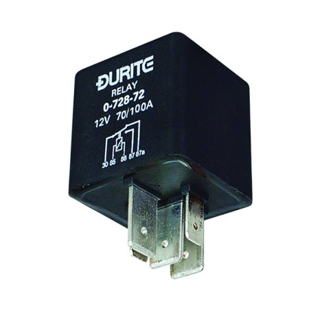 12V Mini Extra Heavy Duty Change Over Relay - 80/100A