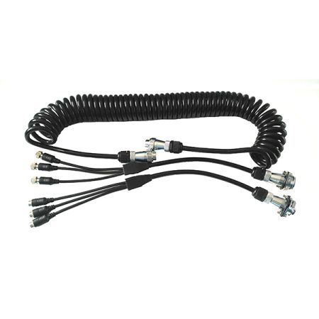 CCTV 3-Way Heavy-Duty Retractable Suzi Cable Kit