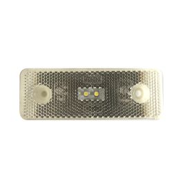 Clear Front LED Marker Lamp - 12/24