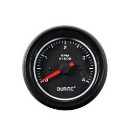 12/24V LED Illuminated Marine Tachometer - 85mm -4000RPM