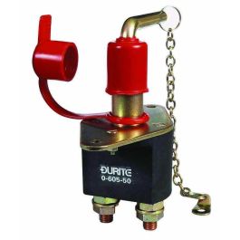 Heavy Duty Battery Isolator with Removable Key and Splashproof Cover ...