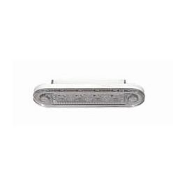White 4 LED Interior Lamp - 12/24V