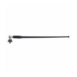 Single Section Roof-Mounted Black Rubber Aerial
