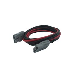 2m x 35mm2 Plain Power Cable 240A With Grey High Current Connectors 175A