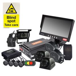 FORS/DVS Compliant kit with DVR And Push Fit Suzi Cable (Solid State Drive)