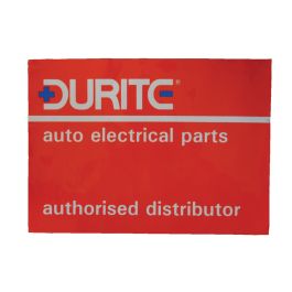 Durite Window Sign - A4