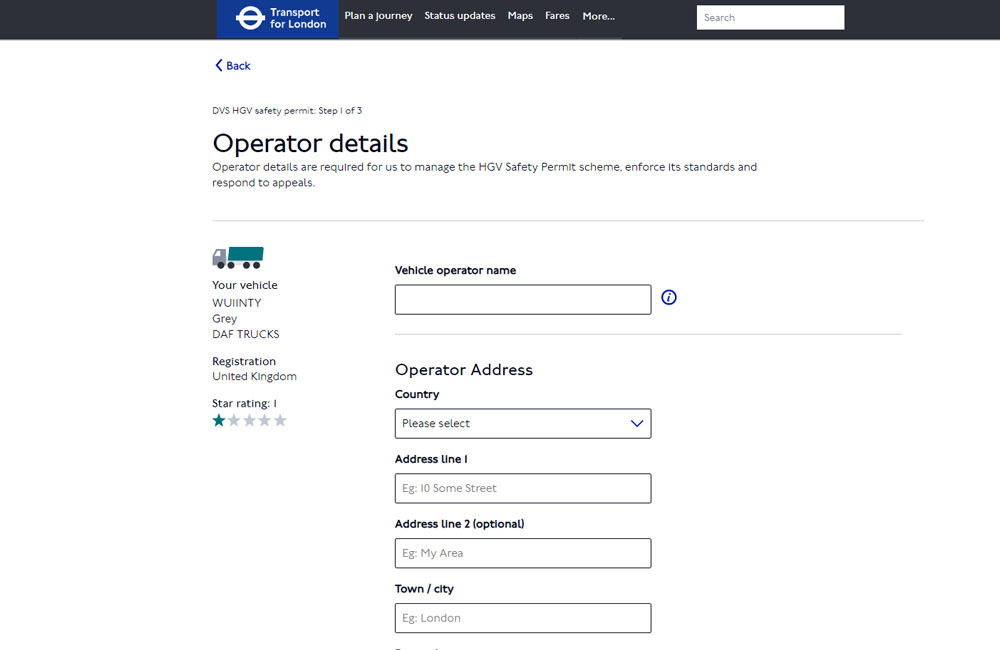 3-Step Guide to apply for a DVS Safety Permit for HGVs